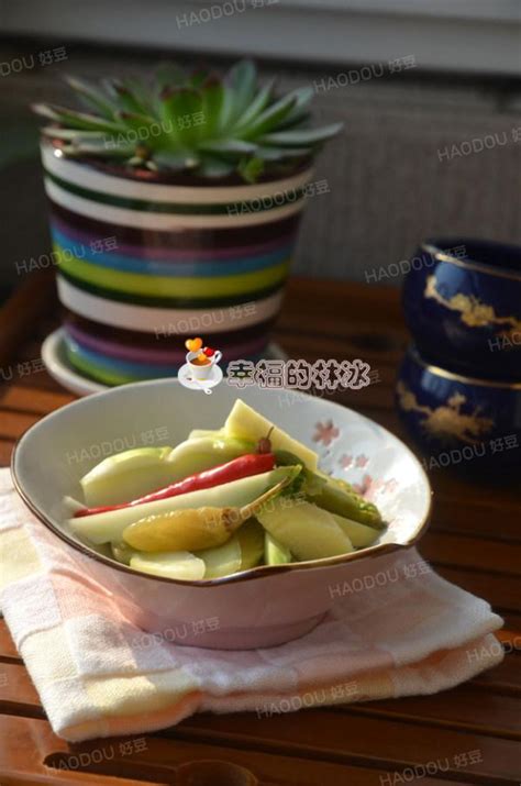 脆辣爽口的開胃菜 泡椒兒菜 每日頭條
