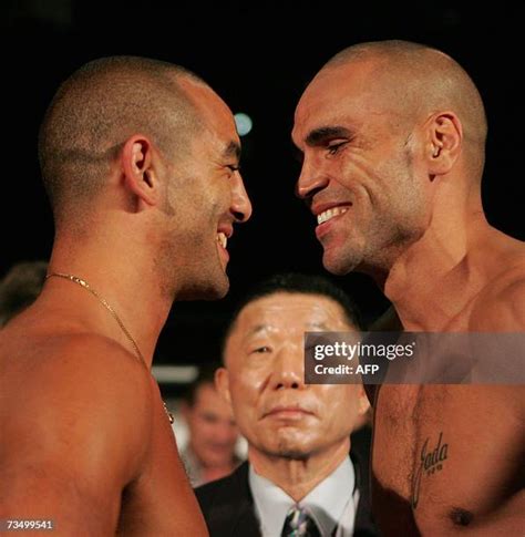 Anthony Mundine V Sam Soliman Weigh In Photos And Premium High Res