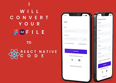 Convert Figma Or Xd To React Native Code By Elistech Fiverr