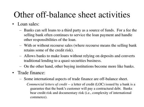 Ppt Off Balance Sheet Activities Powerpoint Presentation Free Download Id 171547