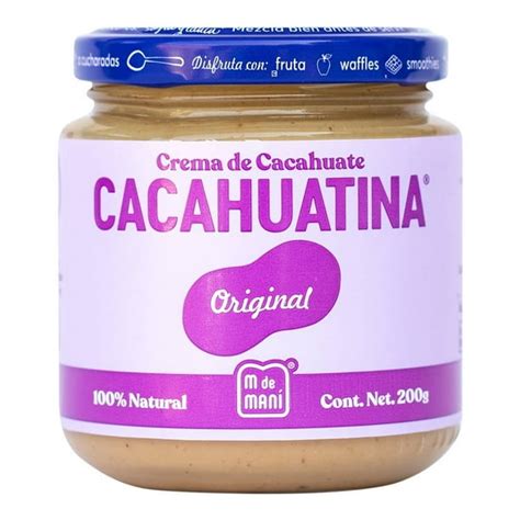 Crema De Cacahuate M De Maní Cacahuatina Original 200 G Bodega