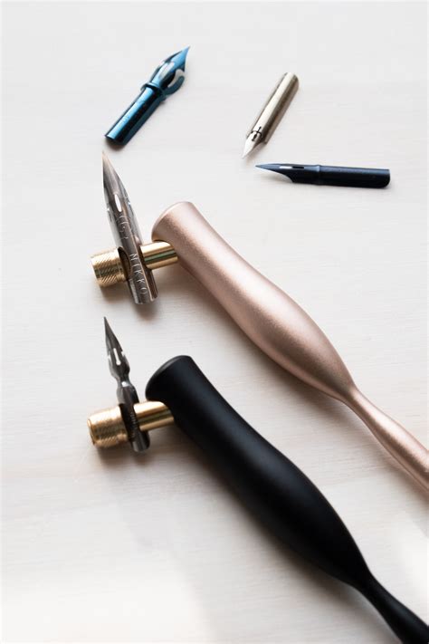 Purple Calligraphy Pen — Kate Illustrate