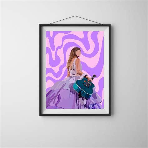 Taylor Swift Poster A4 Taylor Swift Art Print Swiftie Etsy