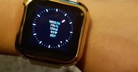 Fitbit Versa Round Stats Clockface Album On Imgur