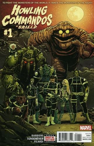 Howling Commandos Of Shield 1 Vf Marvel We Combine Shipping