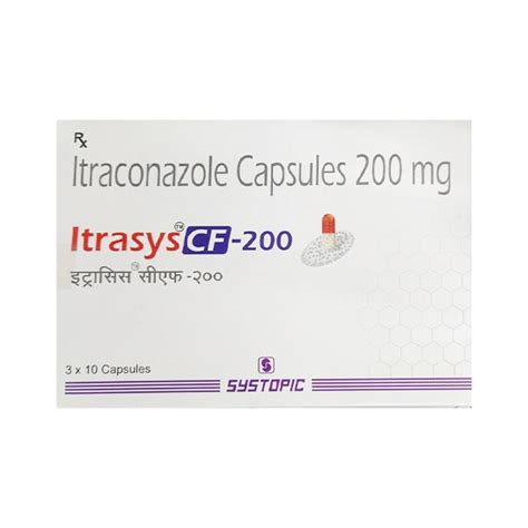 Itrasys Cf 400mg Capsule Treat Fungal Infections Effectively