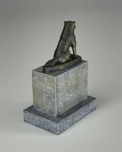 Statue Of Hachiko 1948 Tokyo R Replicabuildings
