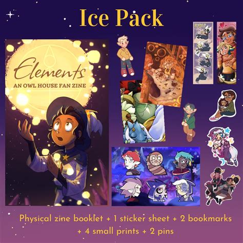 The Owl House Fan Zine Elements On Twitter A Thread Here Are All Of Our Packs Digital Pack