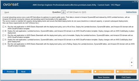 Amazon Aws Devops Engineer Professional Test Practice Test Questions