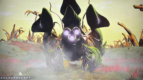 Blindingly Green Living Ship Mohawk Triple Thrust Long Arm Pedestal Feet The Twitching