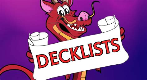 Lorcana 1k Ccs Decklists Mushu Report Disney Lorcana News And Updates