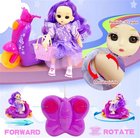 Remote Control Scooter With Doll Tots And Treasures