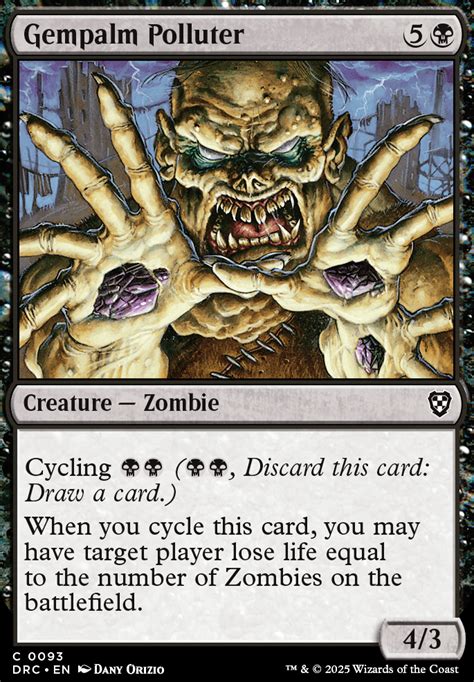 Killer Zombie Legacy Mtg Deck