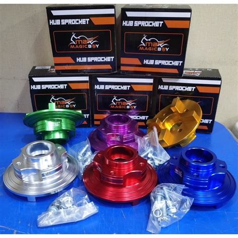 🔥magic Boy Alloy Hub Sprocket Ex5 Dearmw100 22t Sproket Pnp🔥 Shopee