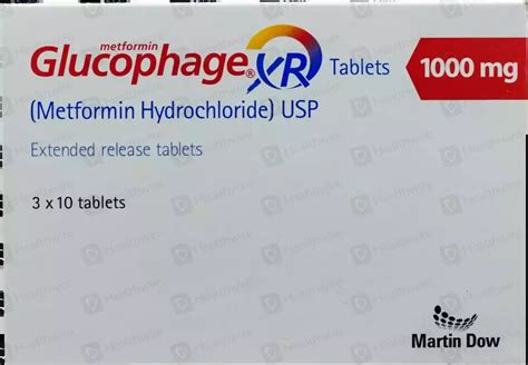 Glucophage Xr 1000mg 30 Tablets Price In Pakistan Uses Dosage