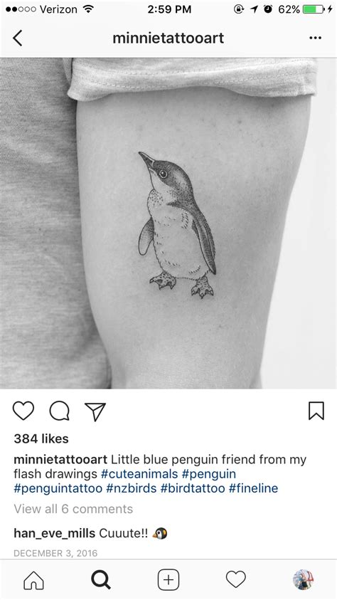 Pin By Diana Nrocinu On Tattoos Penguin Tattoo Cute Tattoos Small