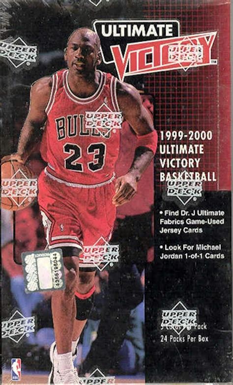 1999 00 Upper Deck Ultimate Victory Basketball Hobby Box Da Card World