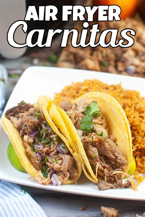 Air Fryer Carnitas Marathons And Motivation