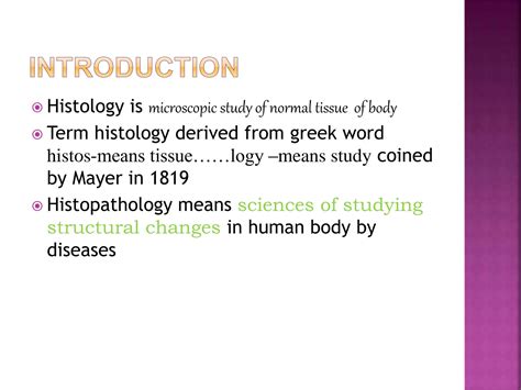 Solution Histology Technique Basic Studypool
