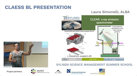 Sylinda Summer School Claess Bl Presentation Laura Simonelli Carlo Marini Alba Youtube