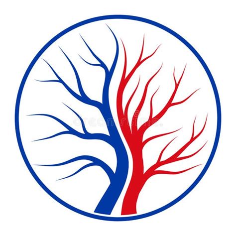 Circulatory System In The Form Of A Tree Stock Vector Illustration Of