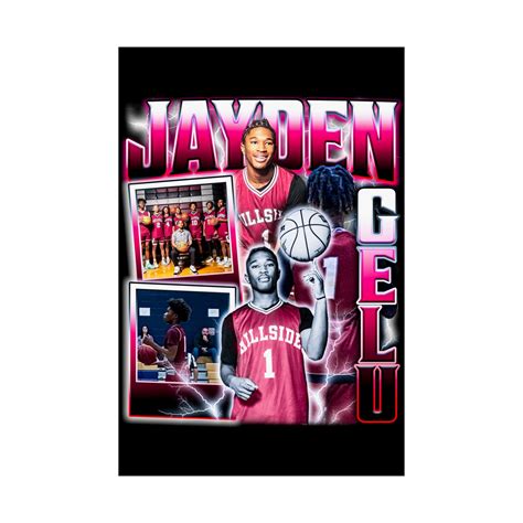 Jayden Gelu Poster 24 X 36 Hometown Hero