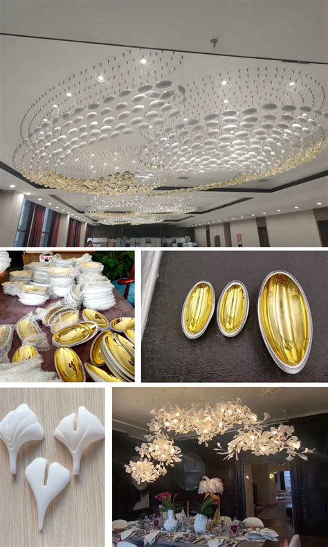 Large Glass Hanging Light Anc Lighting