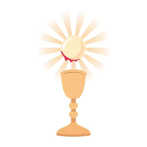 Santa Eucaristia Vector Premium