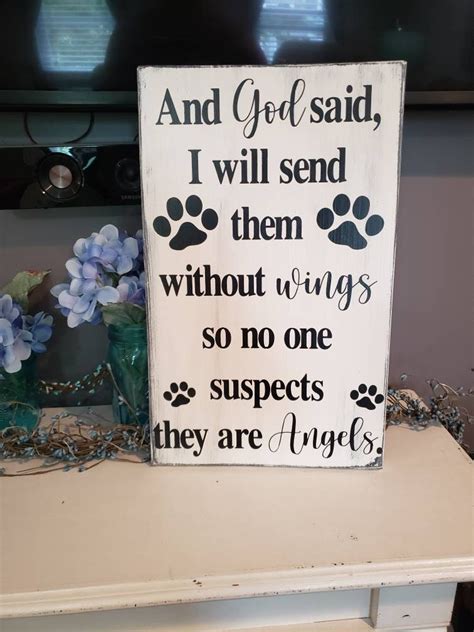 God Said I Will Send Them Without Wings So No One Suspects Etsy