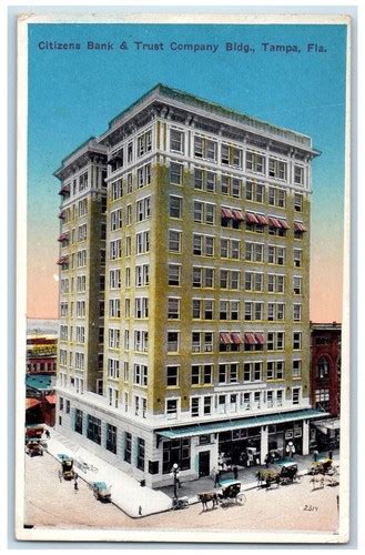 C1920s Citizens Bank And Trust Company Building Tampa Florida Fl