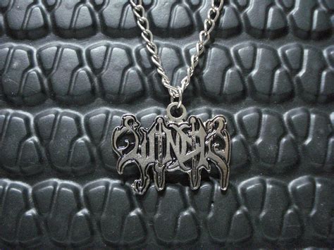 Windir Necklace Pendant Black Metal 053