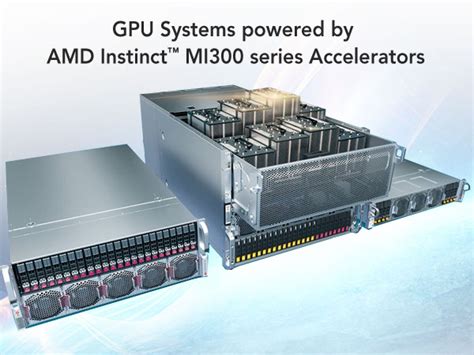 Anewtech Systems Supermicro Gpu Systems Powered By Amd Instinct
