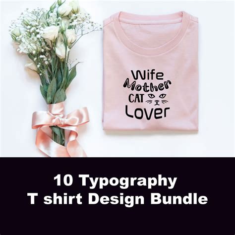 Cat T Shirt Design Bundle Masterbundles