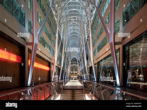 Brookfield Place Toronto Glass Atrium Banque De Photographies Et D