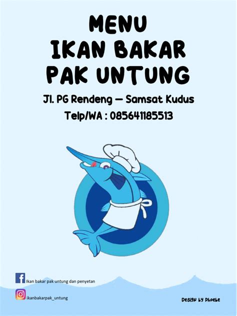 Menu Ikan Bakar Pak Untung Dan Penyetan Pdf