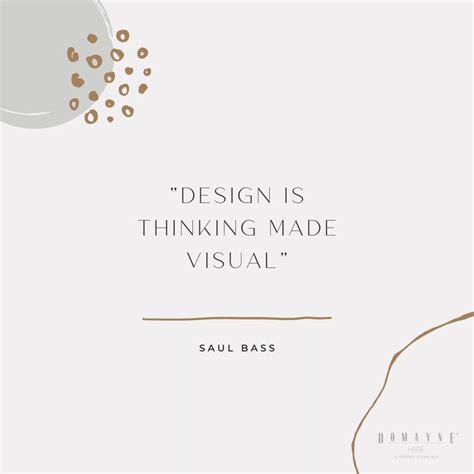 Design Is Thinking Made Visual Visual Quotes Design