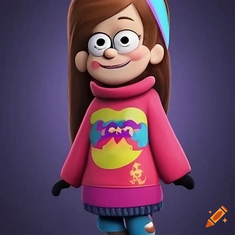 Portrait Of Mabel Pines In High Resolution 4k Detail On Craiyon
