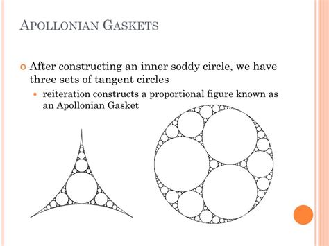 Ppt The Apollonian Circle Problem And Apollonian Gaskets Powerpoint Presentation Id2105674