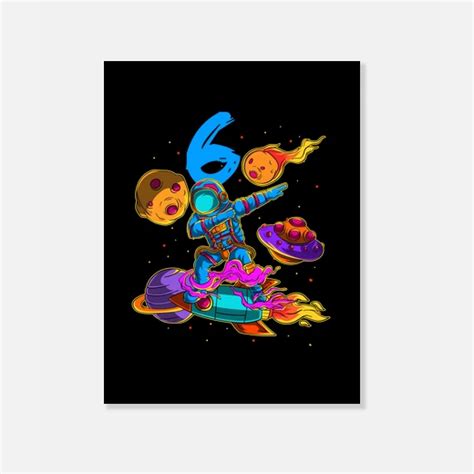 Lienzo Cumpleaños Astronauta En El Espacio Sex Latostadora