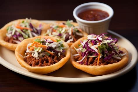 Chalupas With Coleslaw And Hot Sauce Delicious Chalupas Fries Food