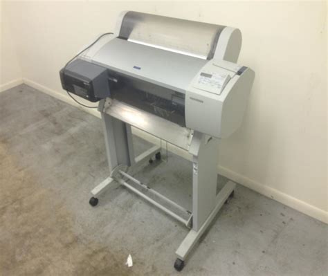Lot 57 Epson Stylus 7600 24 Wide Form Ink Jet Printer Wirebids
