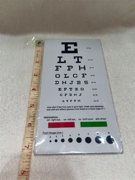 Snellen Chart Handheld At Dwight Dees Blog