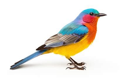 Premium Photo One Type Sitting Bird Elevation Side View