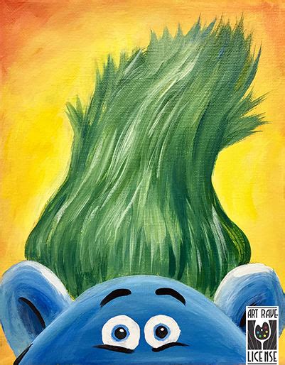 Trolls Canvas Class Kanda Creations