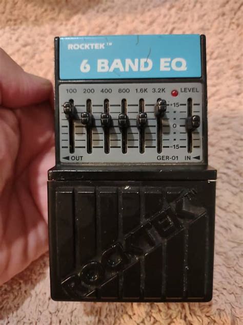 Rocktek 6 Band Eqrocktek Reverb Uk Reverb Uk