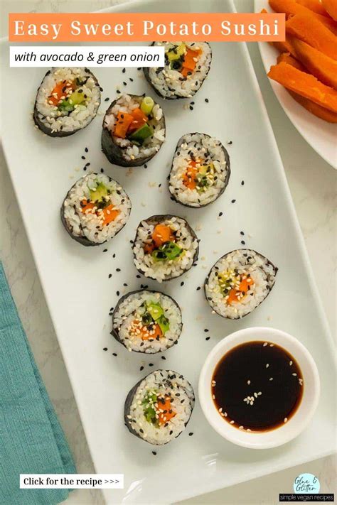 Easy Sweet Potato Sushi Roll