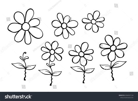 Flower Vector Illustrations Single Flowers Images Browse 145395 Stock