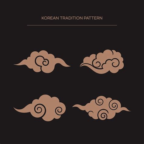 Premium Vector Traditional Korean Patterns Set
