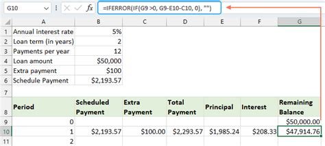 Create A Loan Amortization Schedule In Excel A Step By Step Tutorial