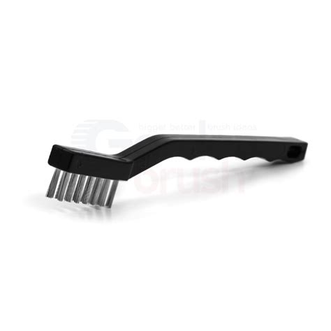 3 X 7 Row 0 006 Stainless Steel Bristle And Plastic Handle Scratch